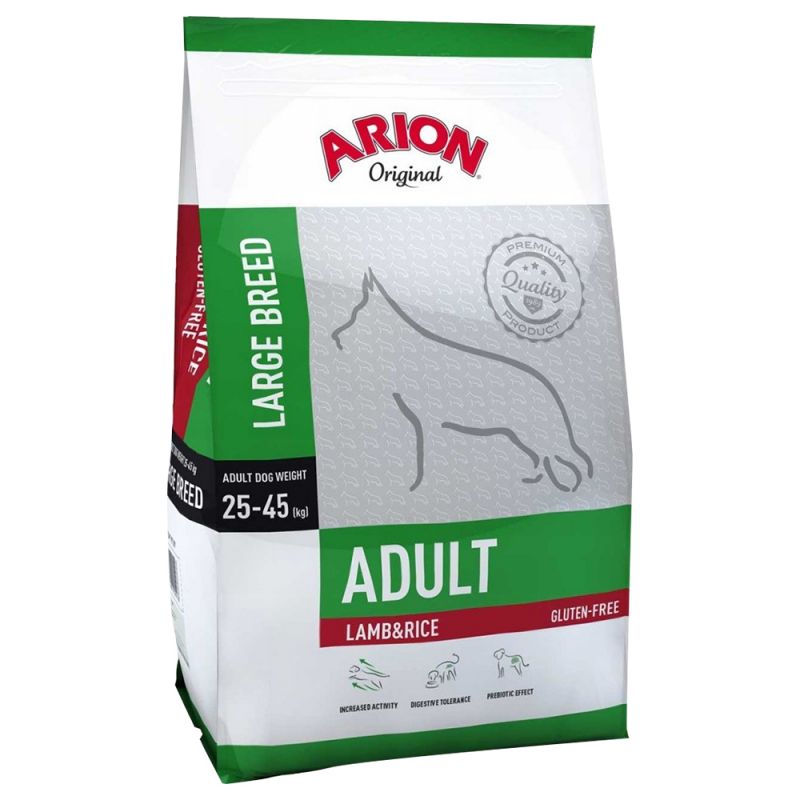 Arion Original Adult Large Breed Lamb & Rice 12 kg - Riemukauppa verkkokauppa
