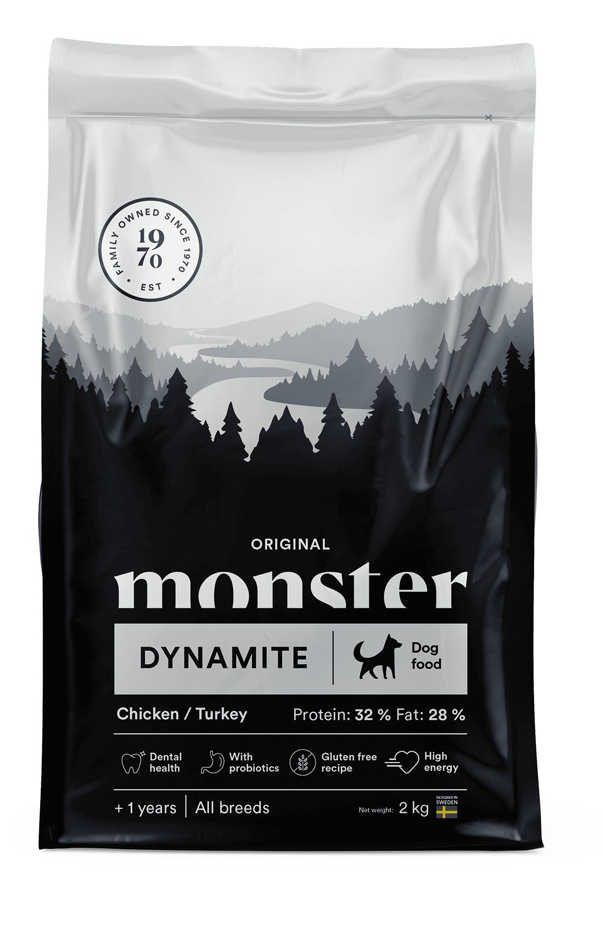 Monster Original Dynamite Chicken & Turkey - Riemukauppa verkkokauppa